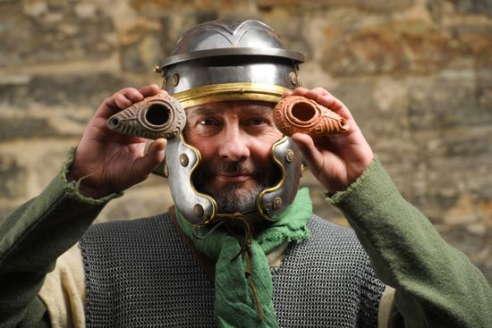 Roman Around History Poole Museum Dorset Editorial Stock Photo - Stock ...