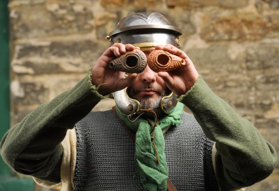 Roman Around History Poole Museum Dorset Editorial Stock Photo - Stock ...