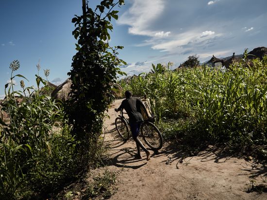 Refugees South Sudan Biringi Settlement Aru Editorial Stock Photo ...