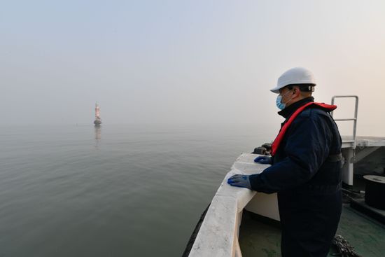 Li Hongqi Stands On Deck Approaching Editorial Stock Photo - Stock ...