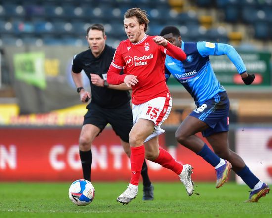 Luke Freeman 15 Nottingham Forest Action Editorial Stock Photo - Stock ...