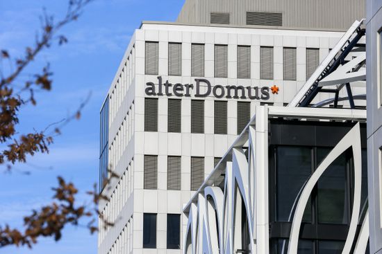 General View Alter Domus Sign Firm Editorial Stock Photo - Stock Image ...