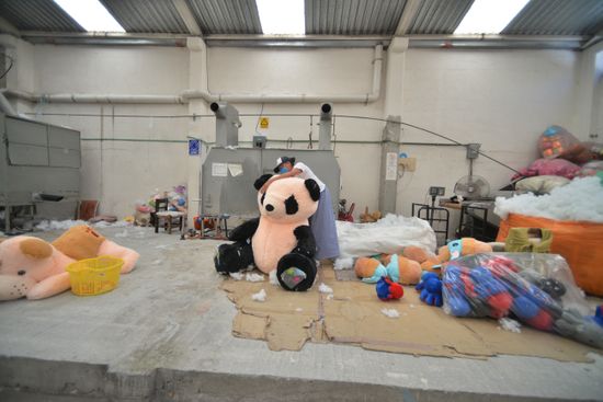 Worker Andy Toys Factory During Manufacturing Editorial Stock Photo ...