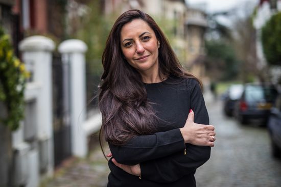 French Turkishborn Journalist Claire Koc Poses Editorial Stock Photo ...