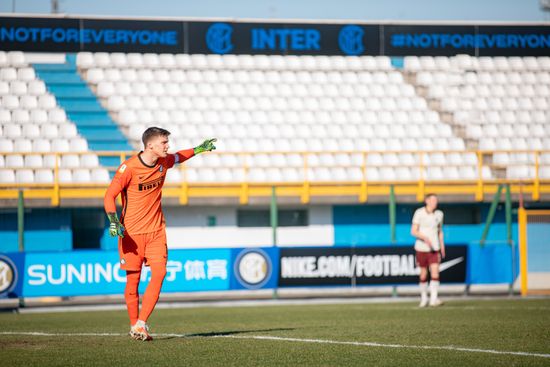 Filip Stankovic Fc Internazionale During Primavera Editorial Stock ...