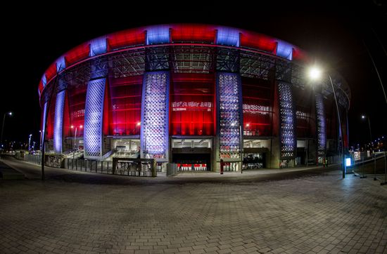 General View Puskas Arena Editorial Stock Photo - Stock Image ...