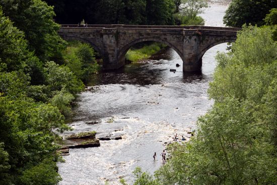 Children Play Shallow Water River Swale Editorial Stock Photo - Stock ...