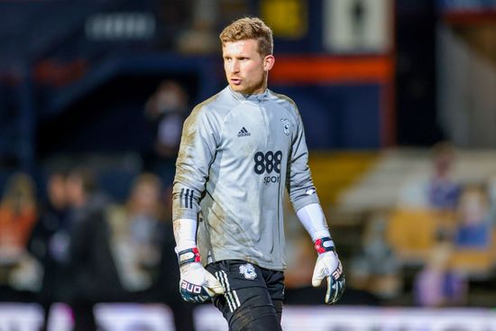 Dillon Phillips 1 Cardiff City Warms Editorial Stock Photo - Stock ...