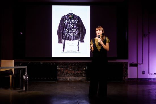 Emily Spivack Discussing Her Book Worn Editorial Stock Photo - Stock ...