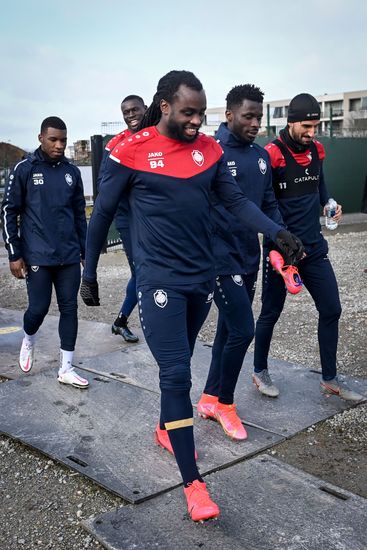 Antwerps Jordan Lukaku Antwerps Nana Opoku Editorial Stock Photo ...