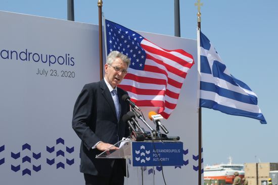 Ambassador Usa Greece Geoffrey R Pyatt Editorial Stock Photo - Stock ...