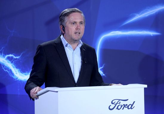 Stuart Rowley Ford Europe President Speaks Editorial Stock Photo ...