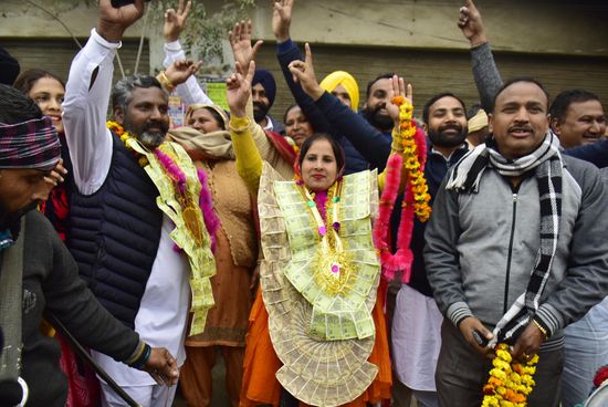 Shiromani Akali Dal Sad Candidate Manjit Editorial Stock Photo - Stock Image | Shutterstock