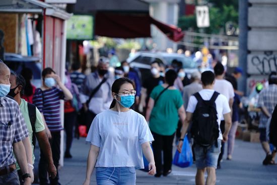 People Seen Out About Flushing Queens Editorial Stock Photo - Stock ...