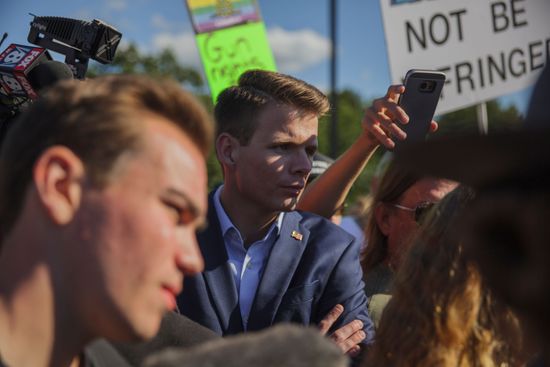Ryan Fournier Chairman Students Trump Listens Editorial Stock Photo ...