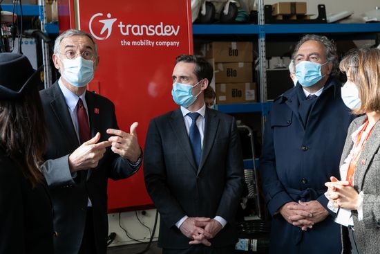 Thierry Mallet Ceo Transdev Group Jeanbaptiste Editorial Stock Photo ...