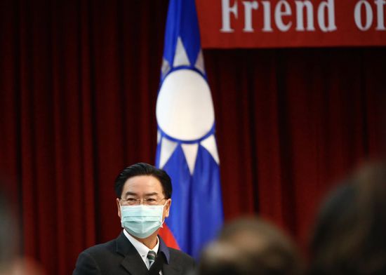 Taiwan Foreign Minister Mr Joseph Wu Editorial Stock Photo - Stock ...