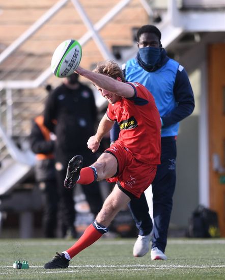 Sam Olver Doncaster Knights Kicks Conversion Editorial Stock Photo ...