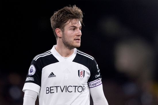 Joachim Andersen Fulham Action During Premier Editorial Stock Photo ...