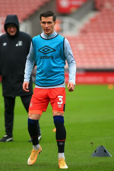 Jake Peck 34 Luton Town Warm Editorial Stock Photo - Stock Image ...
