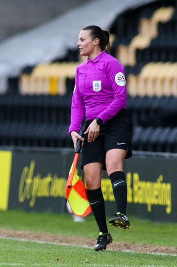 Lisa Rashid Assistant Referee Running During Editorial Stock Photo ...
