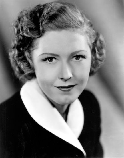Josephine Hutchinson Publicity Portrait Film Mountain Editorial Stock ...