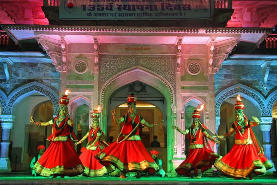 Rajasthani Folk Artist Perform During 135th Editorial Stock Photo ...