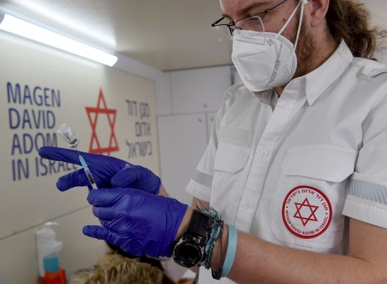 Paramedic Magen David Adom Israels National Editorial Stock Photo ...