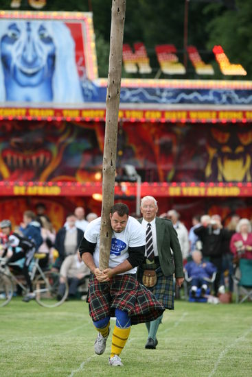 Gregor Edmunds Tossing Caber Editorial Stock Photo - Stock Image ...