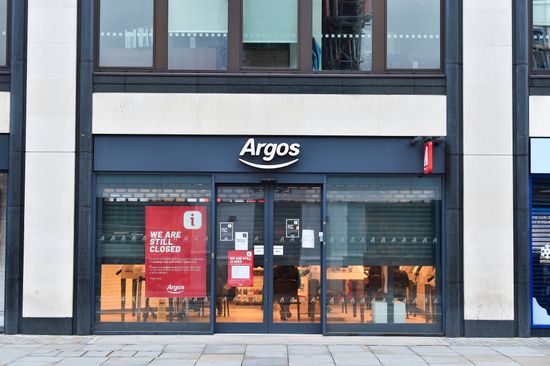 Argos Store Seen Sign Window Reading Editorial Stock Photo - Stock ...
