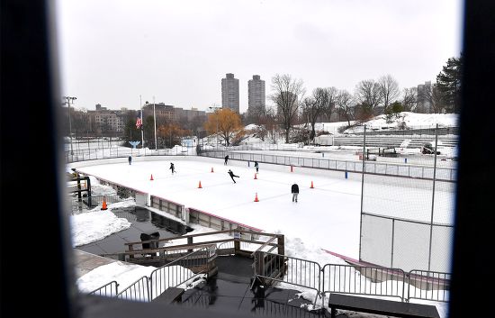View Lasker Rink Central Park Trump Editorial Stock Photo - Stock Image ...