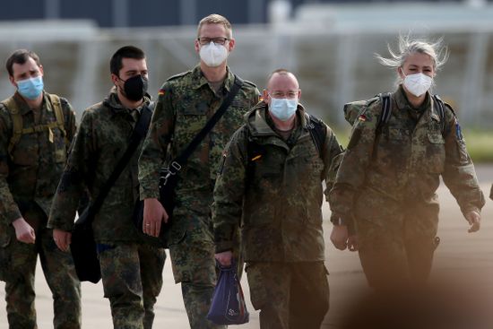 German Army Medical Experts Arrives Figo Editorial Stock Photo - Stock ...