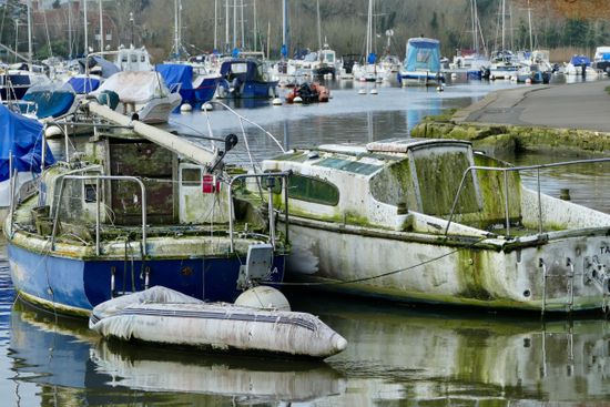 Neglected Boats Need Good Clean Left Editorial Stock Photo - Stock ...