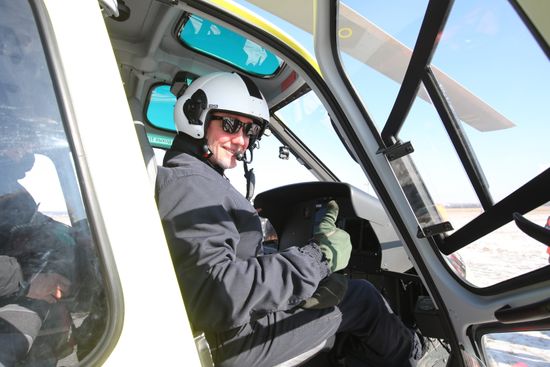 French Instructor Mark Collet Seen Cabin Editorial Stock Photo - Stock ...