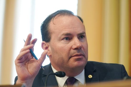 Sen Mike Lee Rut Questions Rep Editorial Stock Photo - Stock Image ...