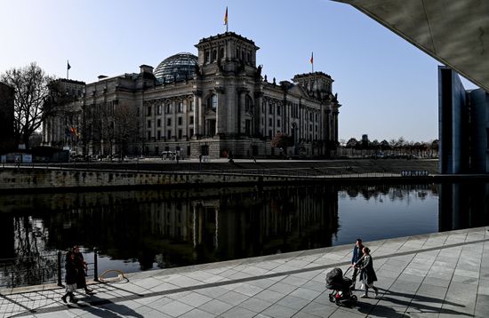 General View Shows German Parliament Bundestag Editorial Stock Photo ...
