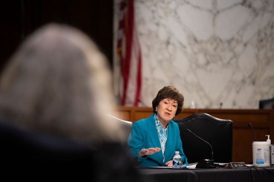 United States Senator Susan Collins Republican Editorial Stock Photo ...