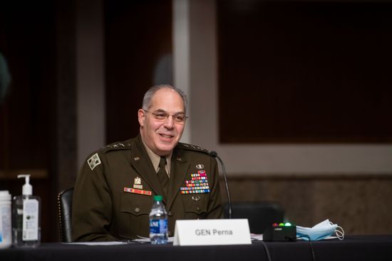 General Gustave F Perna Chief Operating Editorial Stock Photo - Stock ...