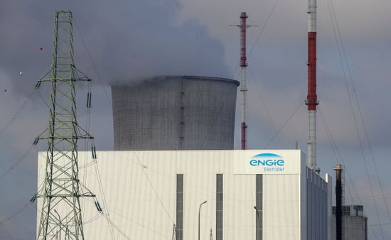 General View On Engie Nuclear Power Editorial Stock Photo - Stock Image ...