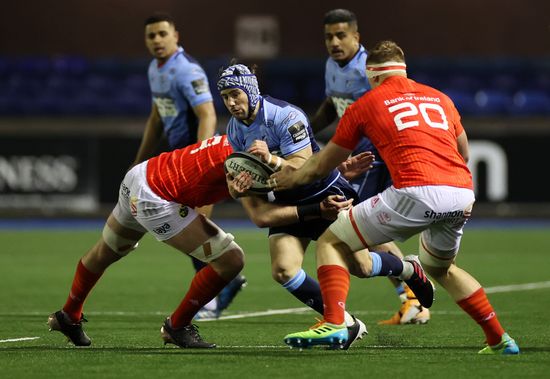 Matthew Morgan Cardiff Blues Tackled By Editorial Stock Photo - Stock ...
