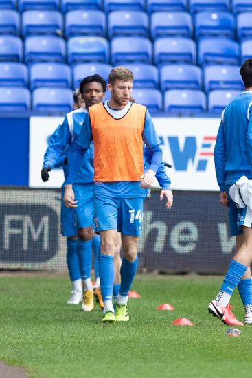 Barrow Defender James Jones 14warming Before Editorial Stock Photo ...