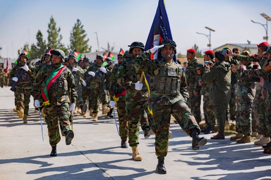 Afghan Security Force Members Attend Event Editorial Stock Photo ...