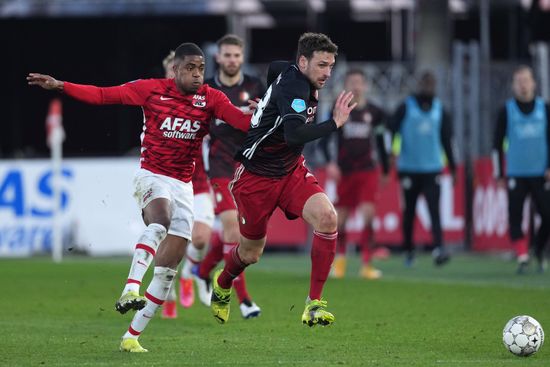 Lr Myron Boadu Az Alkmaar Eric Editorial Stock Photo - Stock Image ...
