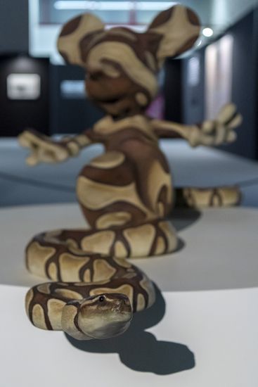 Artwork Mickey Snake 2015 By Anonymous Editorial Stock Photo - Stock ...