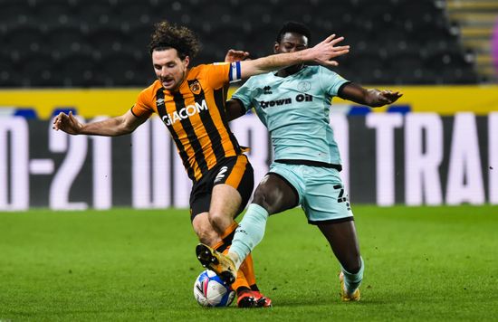 Lewis Coyle Hull City Kwadwo Baah Editorial Stock Photo - Stock Image ...