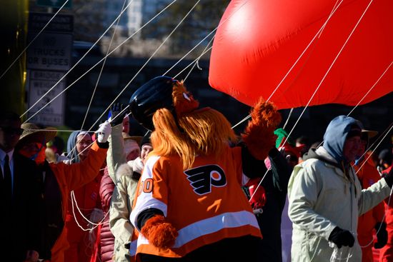 Nfl Flyers Mascot Gritty Plays Cord Editorial Stock Photo - Stock Image ...