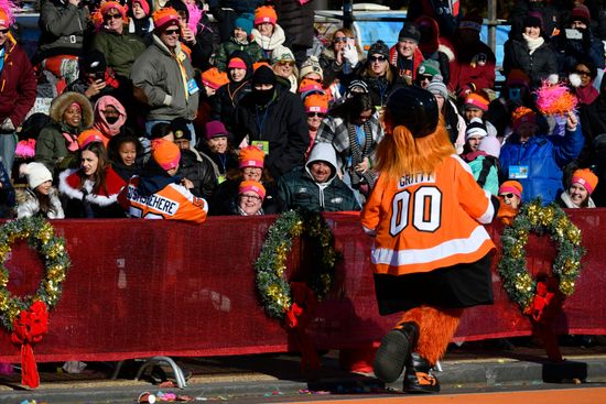 Nfl Flyers Mascot Gritty During 99th Editorial Stock Photo - Stock ...