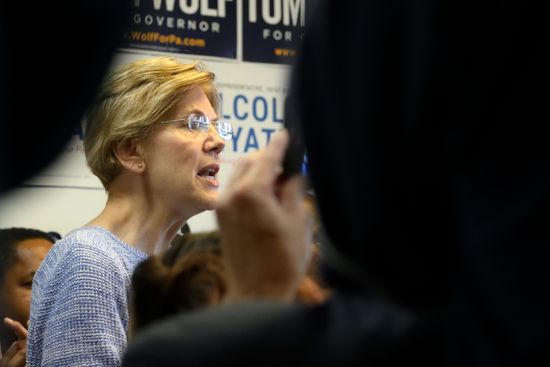 Us Sen Elizabeth Warren Dma Speaks Editorial Stock Photo - Stock Image ...