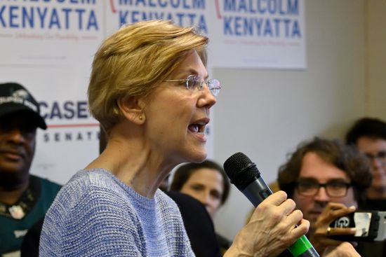 Us Sen Elizabeth Warren Dma Speaks Editorial Stock Photo - Stock Image ...