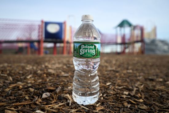 Disregarded Water Bottle Found Warminster Community Editorial Stock ...